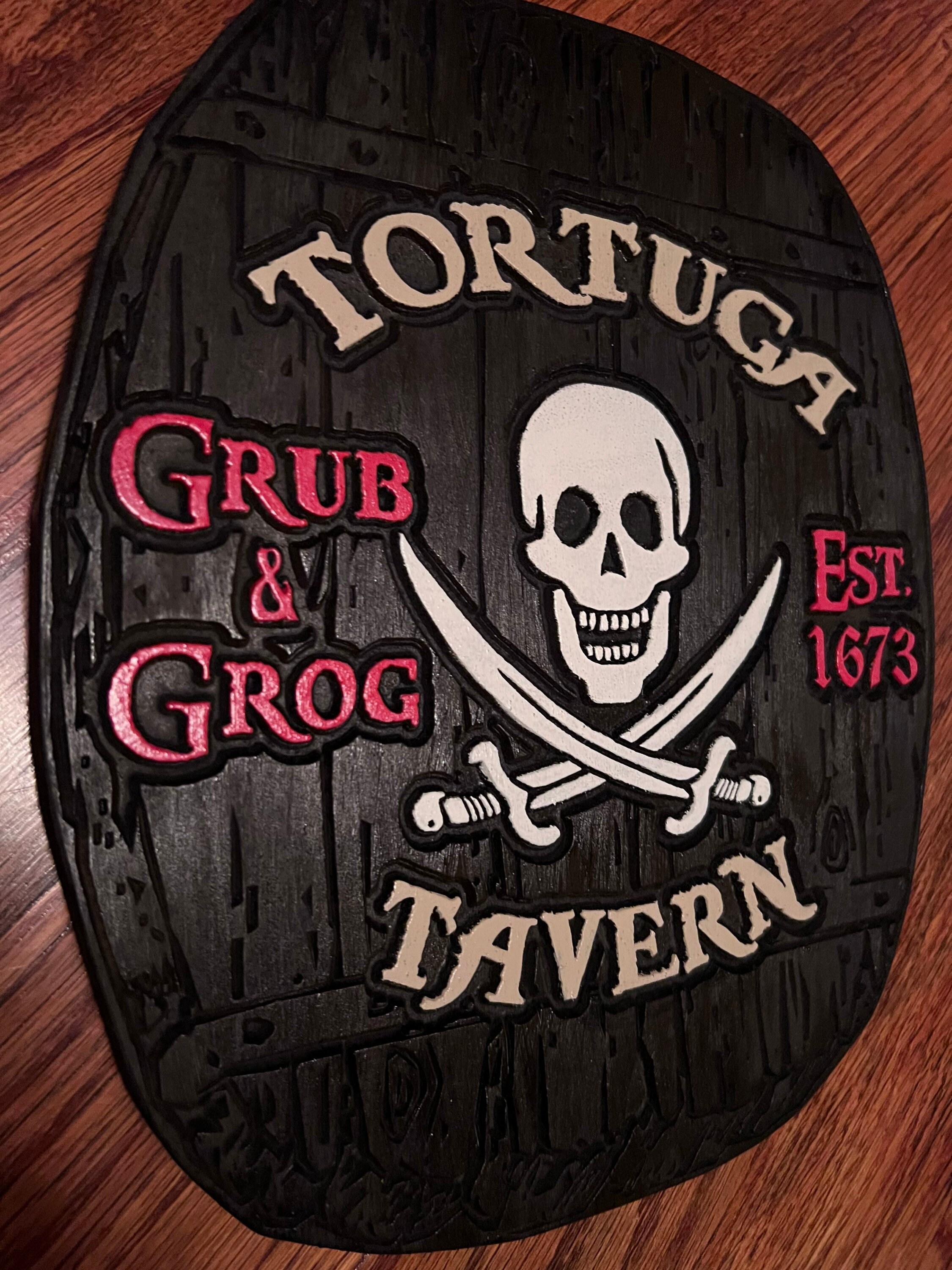 Tortuga Tavern Sign - Etsy