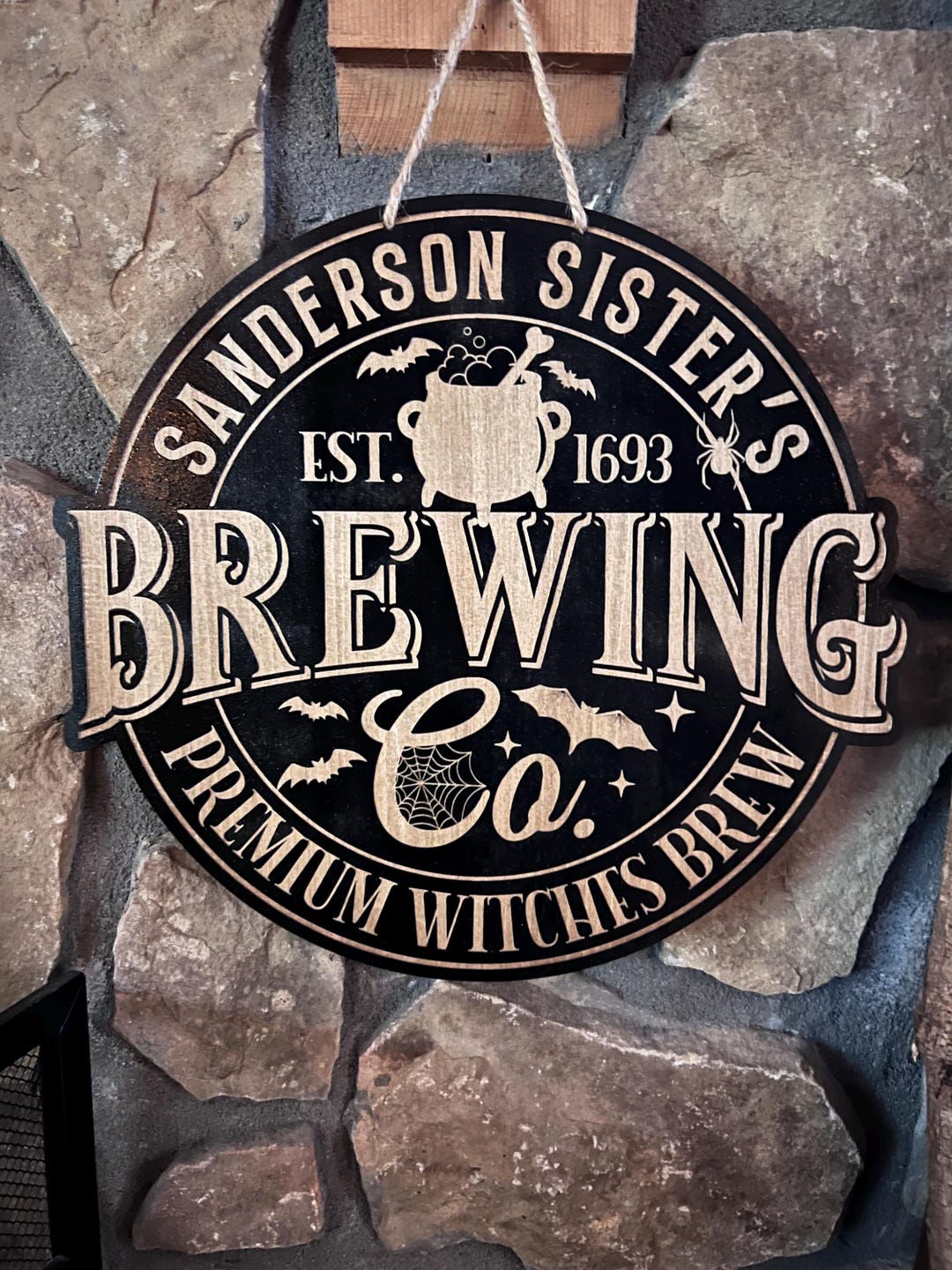 Sanderson Sisters Brewing Sign - Etsy