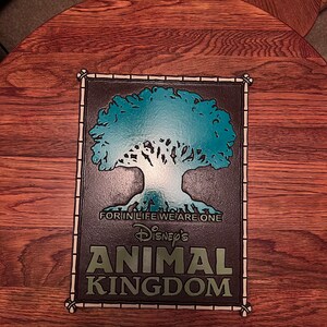 Animal Kingdom Sign - Etsy