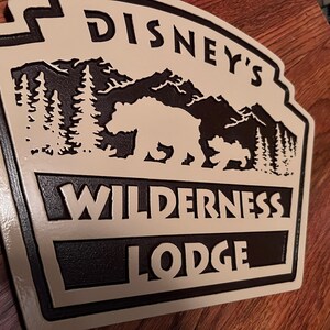 Wilderness Lodge Sign - Etsy