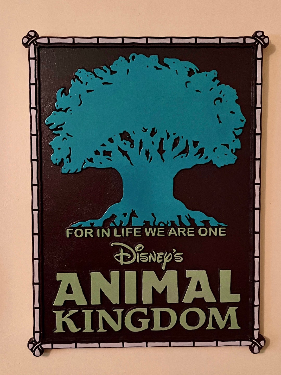 Animal Kingdom Sign - Etsy