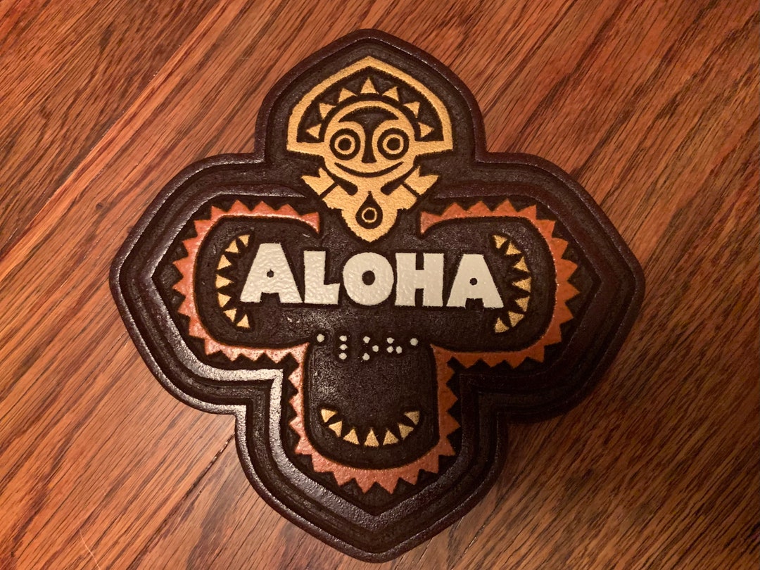 Polynesian Aloha Door Sign - Etsy