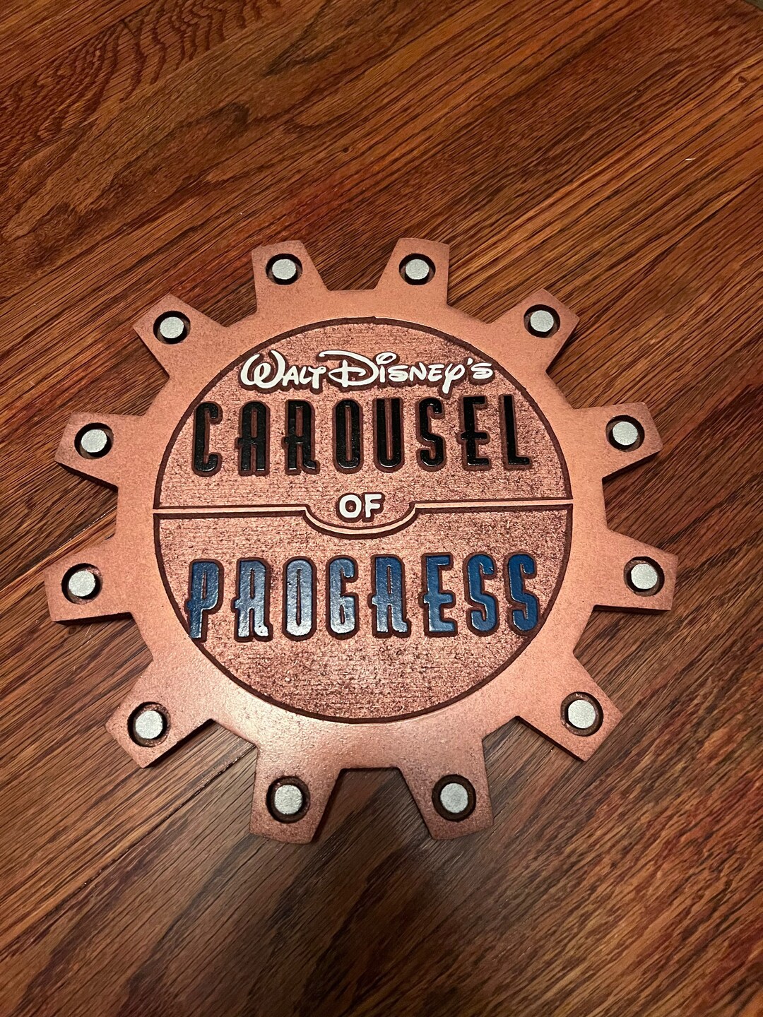 Carousel of Progress Sign - Etsy