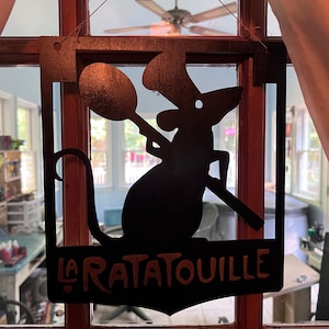 Ratatouille Sign Laser Cut - Etsy