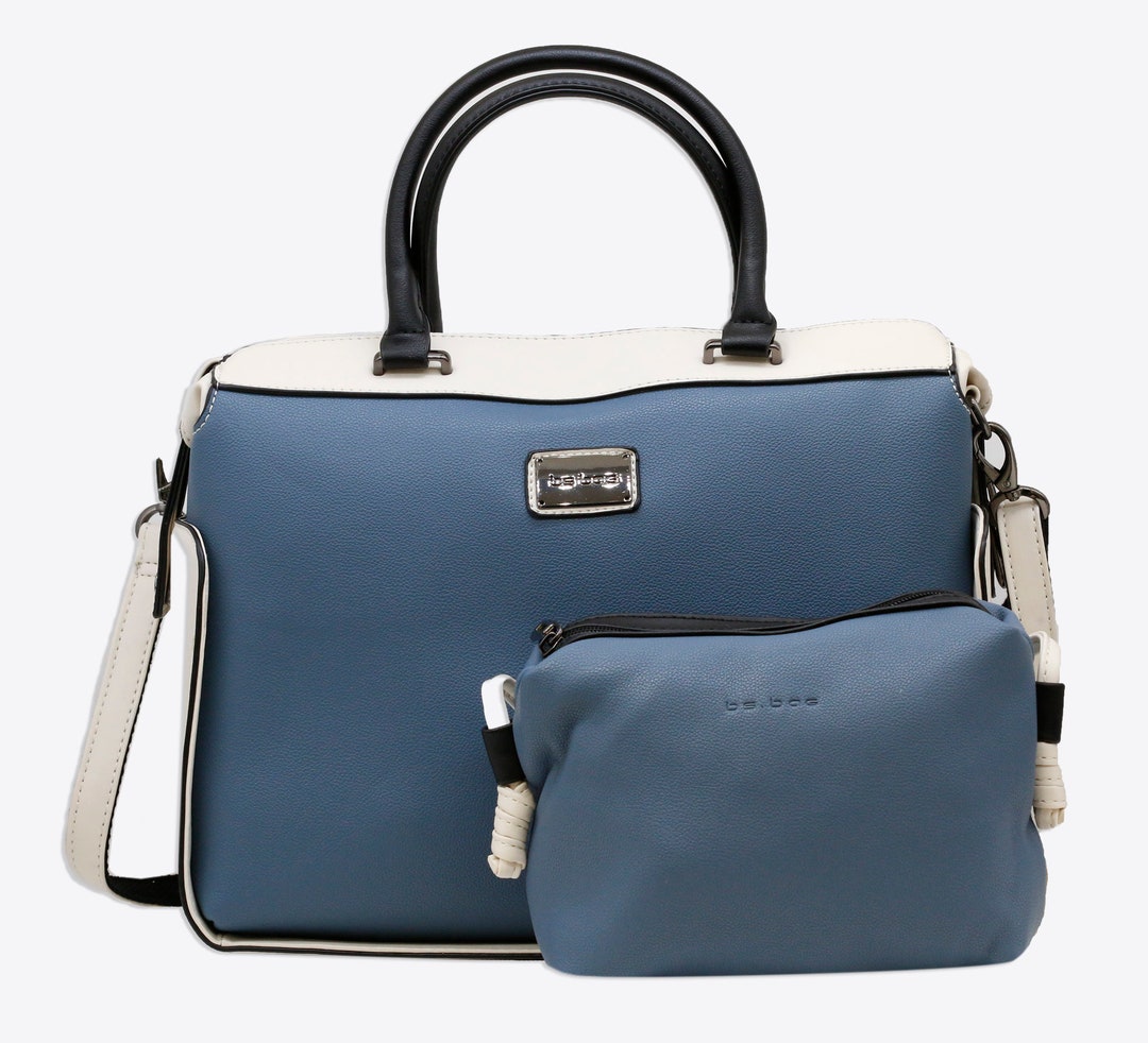 Handbags for Women Classic Blue Handbag With Pouch Women Shoulder ...