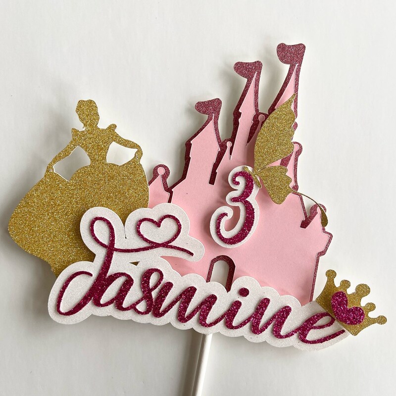 Princess Cake Topper - Etsy UK