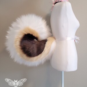 MTO Curly Fursuit Tail for Husky, Akita, Shiba Inu, Malamute, Curled ...