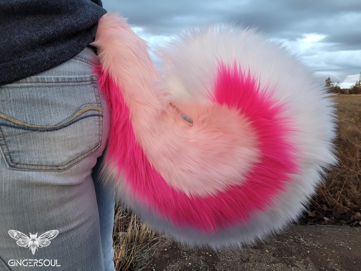 MTO Fursuit Tail Low Curl Canine for Husky, Malamute, Akita, Canid ...