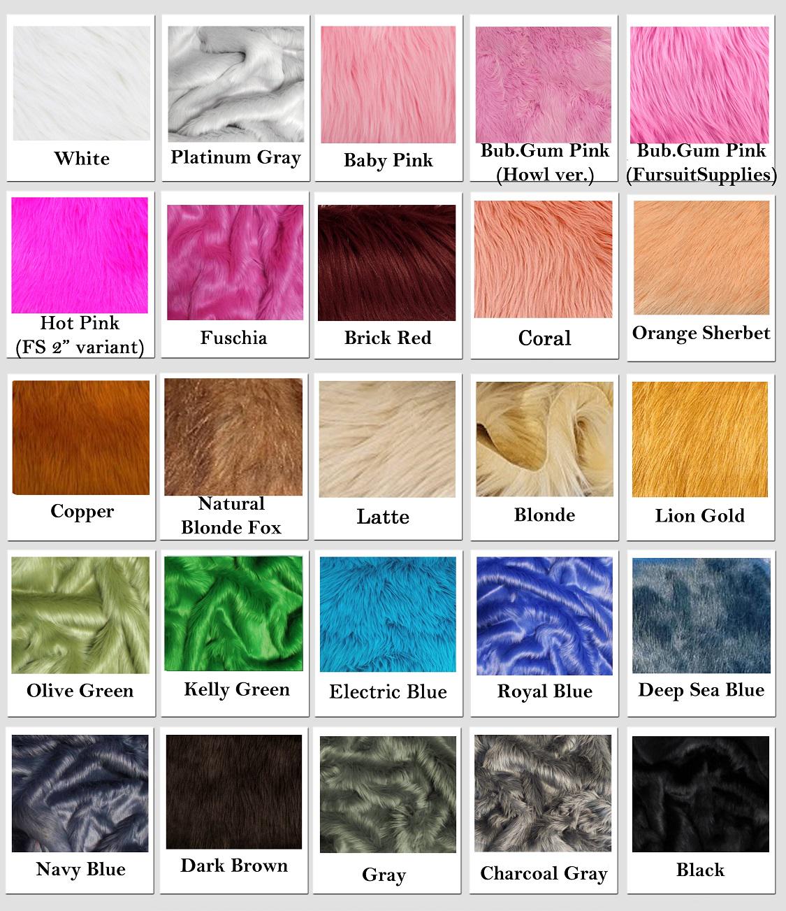 MTO Fursuit Tail Low Curl Canine for Husky, Malamute, Akita, Canid ...