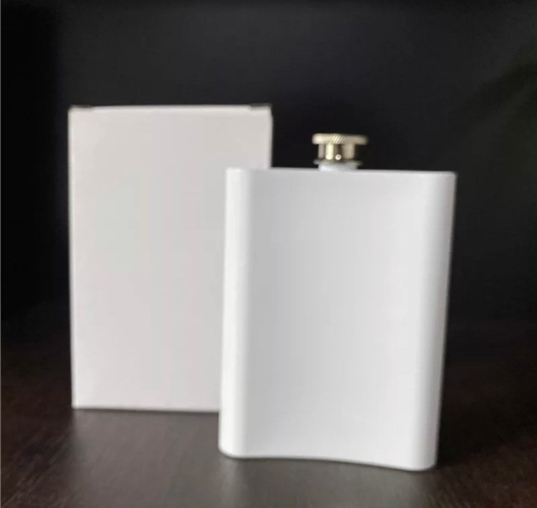 Pack of 10 Sublimation Flask | 8 Oz Flask | Sublimation Tumbler ...