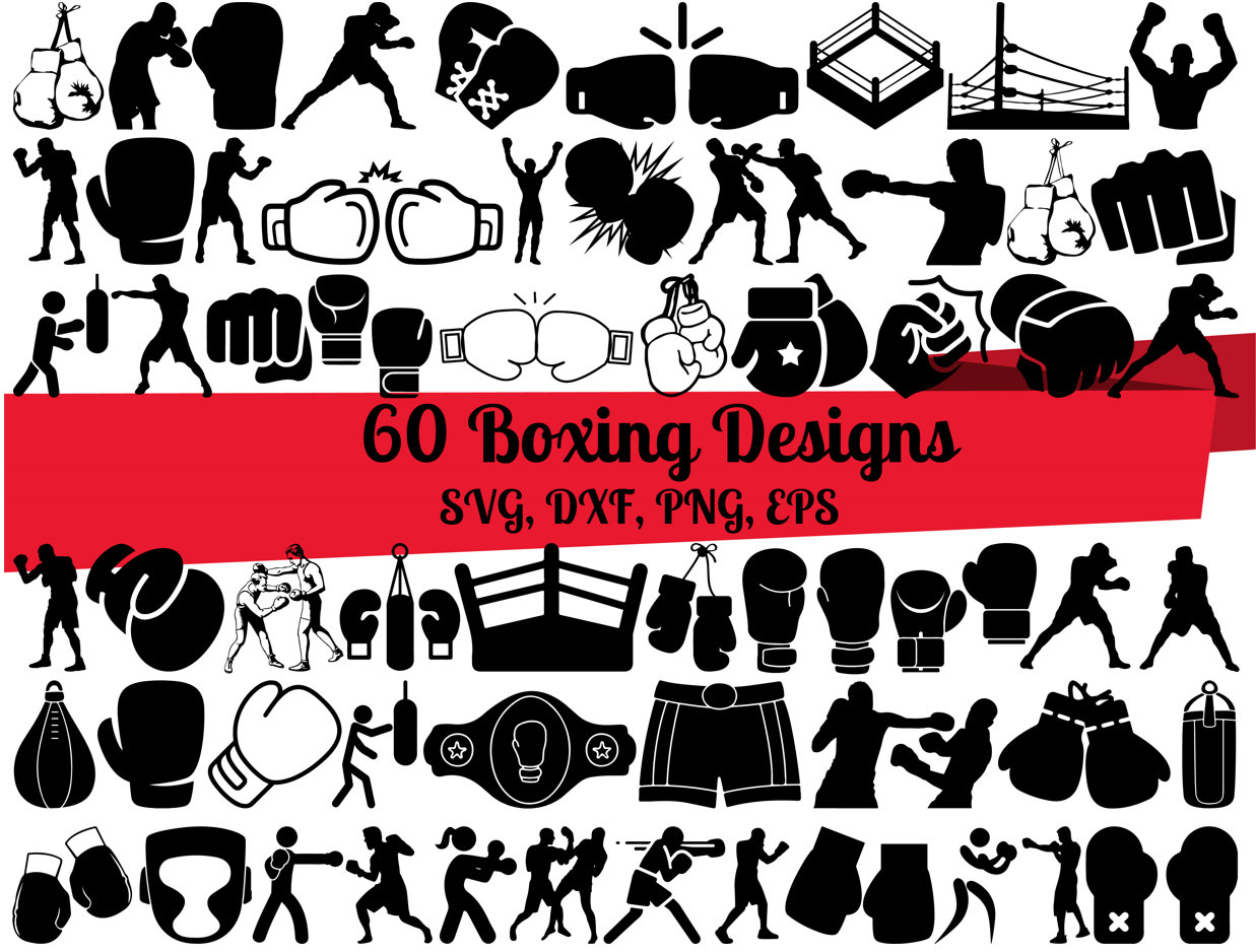 60 Boxing SVG Bundle Boxer Svg Boxing Dxf Boxing Png - Etsy Australia