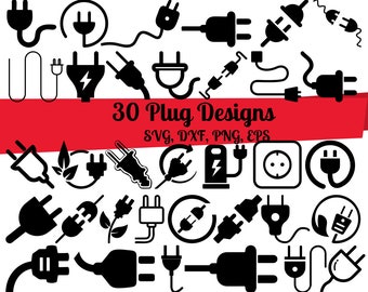 Electrical Plug Svg - Etsy