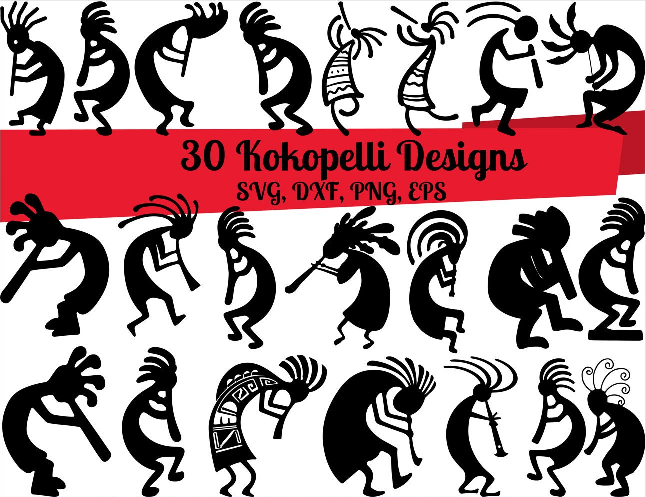Kokopelli Drawing