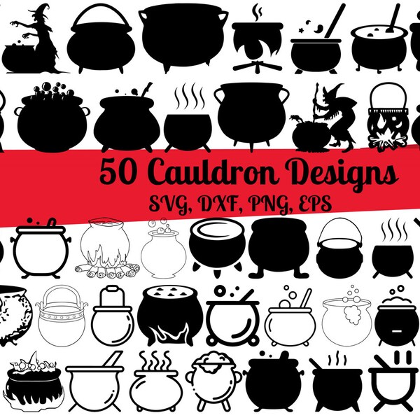 Svg Cauldron - Etsy