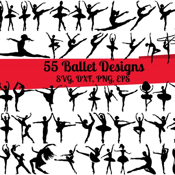 Ballet Svg - Etsy