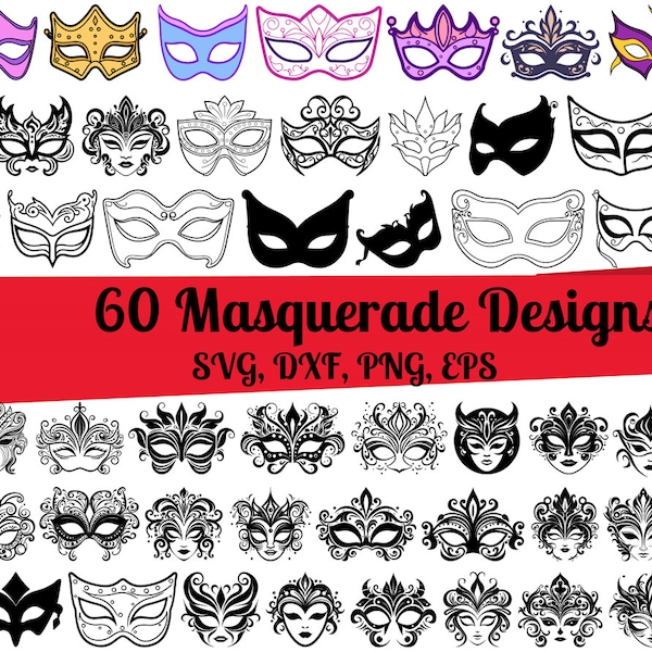 Masquerade Mask - Etsy