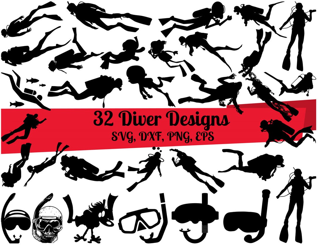 32 Diving SVG Bundle Diver svg Diver svg Diving svg Diving - Etsy.de
