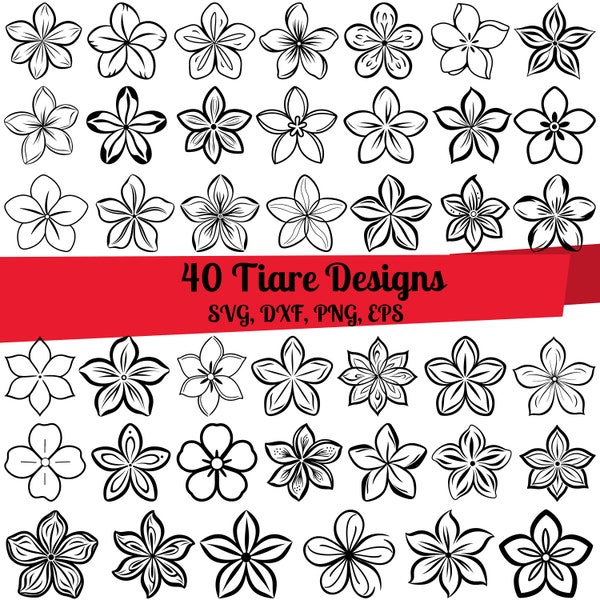 Tiare Flowers - Etsy