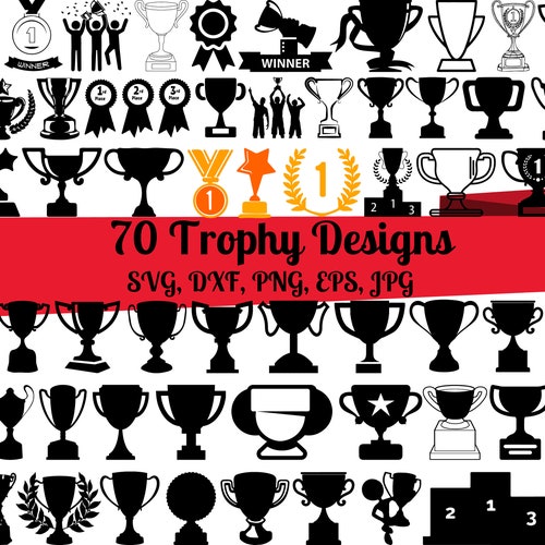 Award Trophy Laser Cut Files Wood Award Svg Files Vector - Etsy
