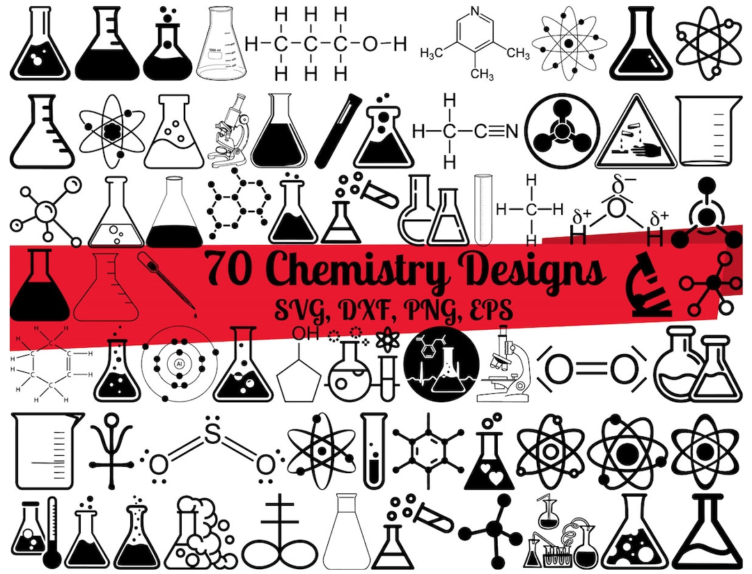 70 Chemistry SVG Bundle Chemistry Dxf Chemistry Png - Etsy Australia