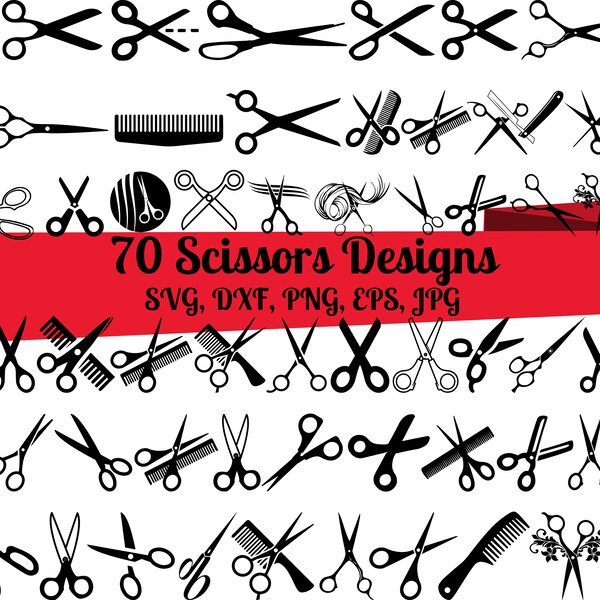 Scissors Svg - Etsy