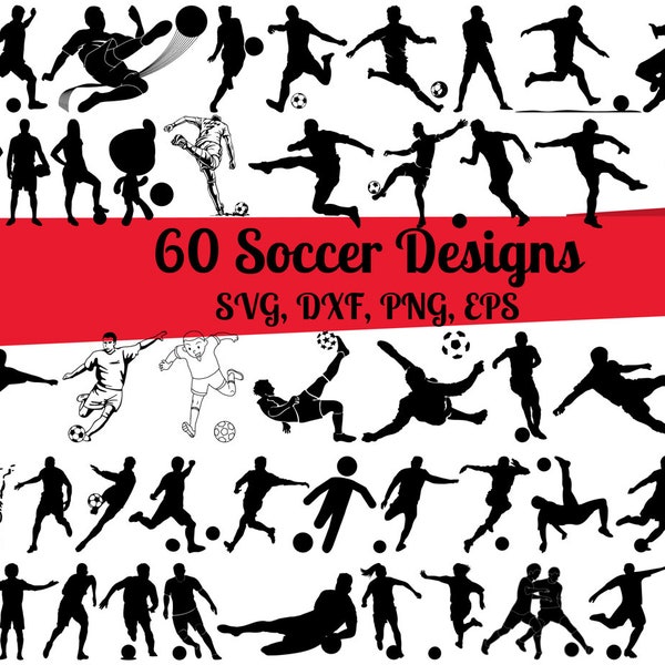 Soccer Dxf - Etsy