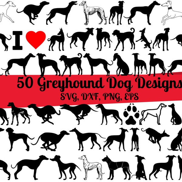 Greyhound Dog - Etsy