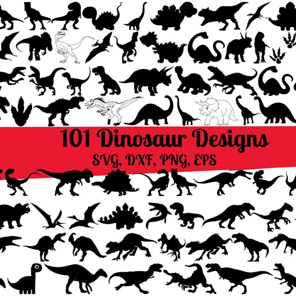 Dinosaur Dxf - Etsy