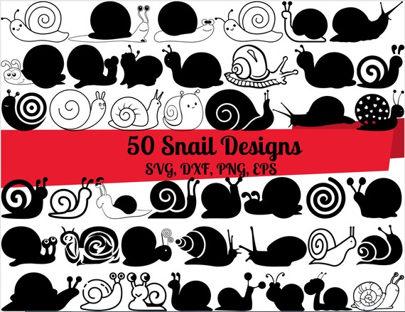 50 Snail SVG Bundle Snail Svg Snail Dxf Snail Png Snail - Etsy Ireland