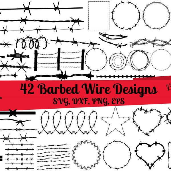 Barbed Wire Art - Etsy