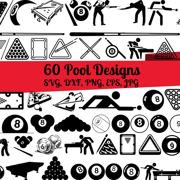 Pool Svg - Etsy