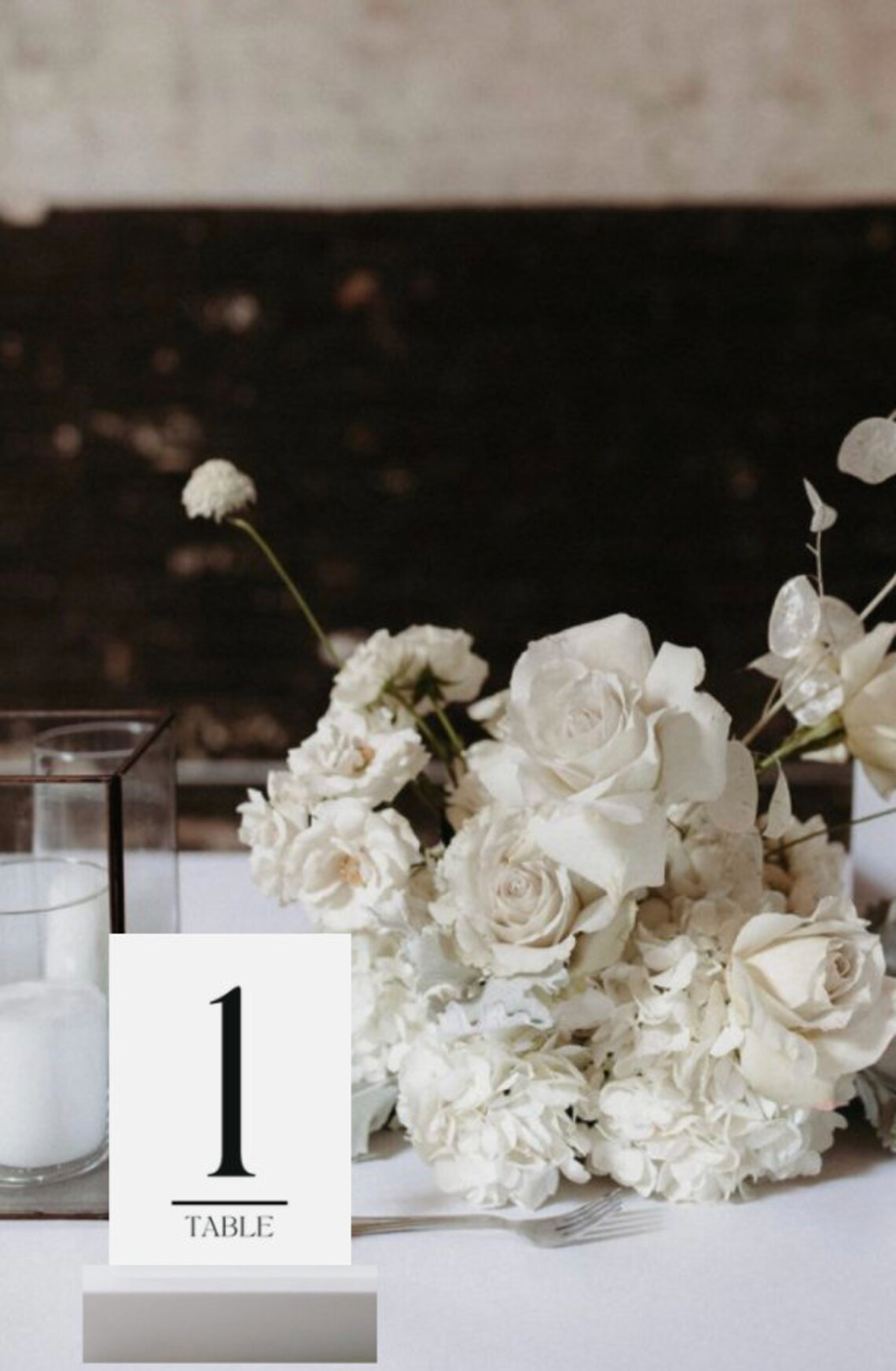 Modern Wedding Table Numbers - Wedding Table Numbers - Etsy