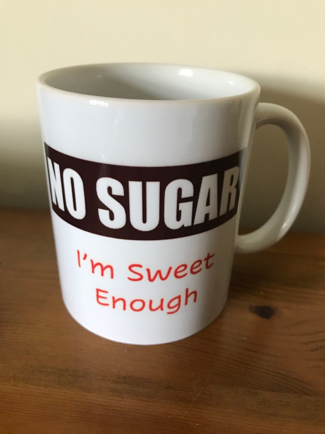No Sugar Im Sweet Enough BBC Ghosts Inspired Ceramic Mug - Etsy
