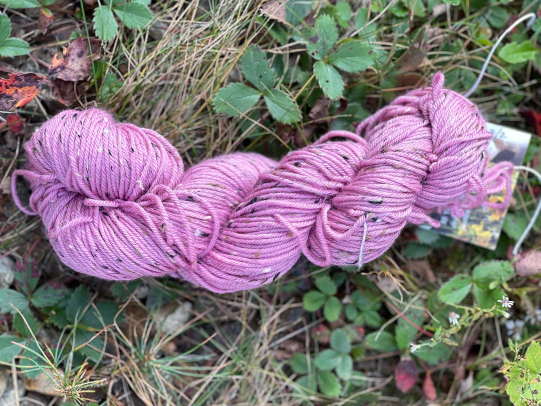 DK Donegal Nep Yarn, Speckled Pink - Etsy