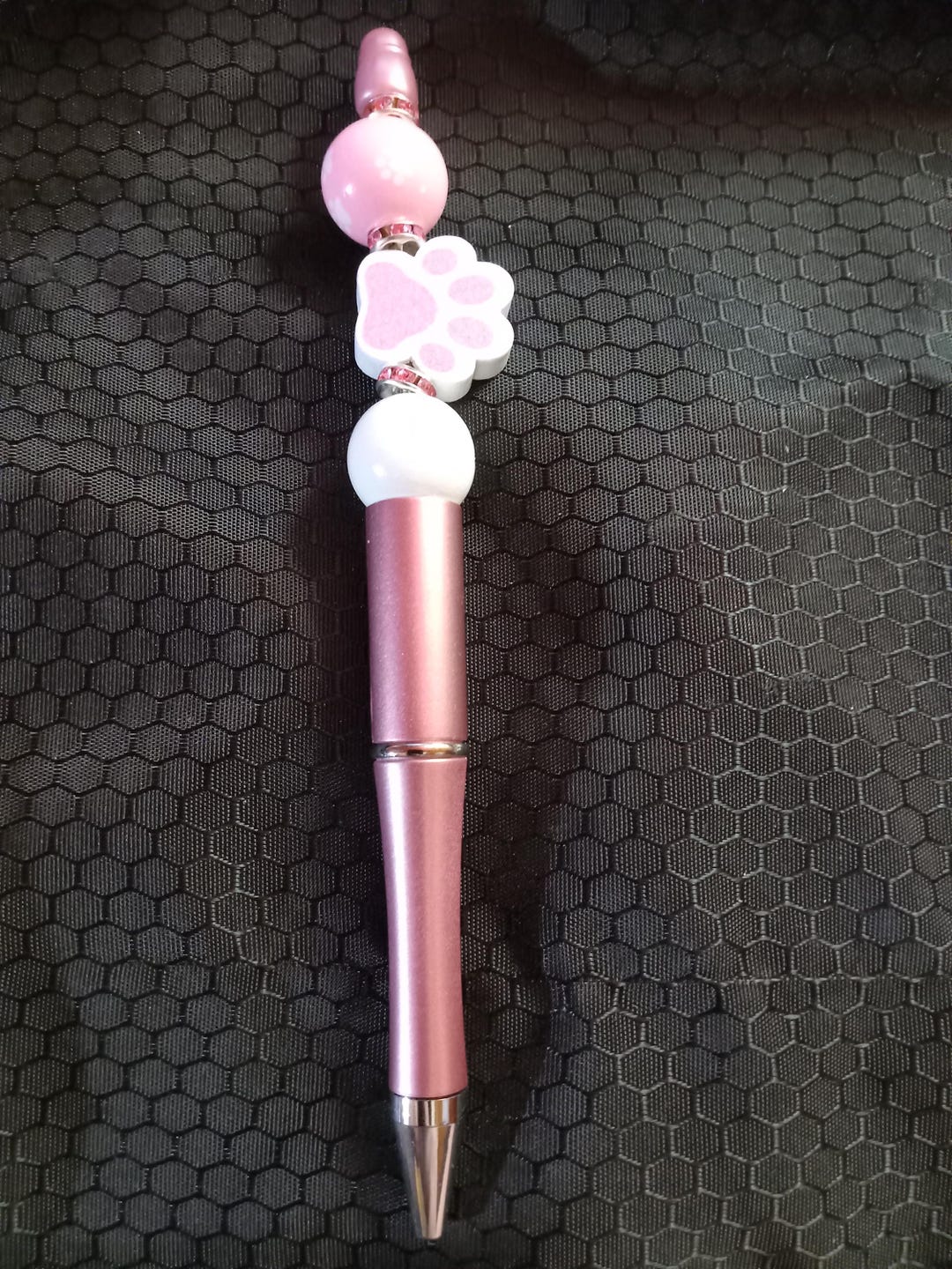 Pink Paw Pen - Etsy