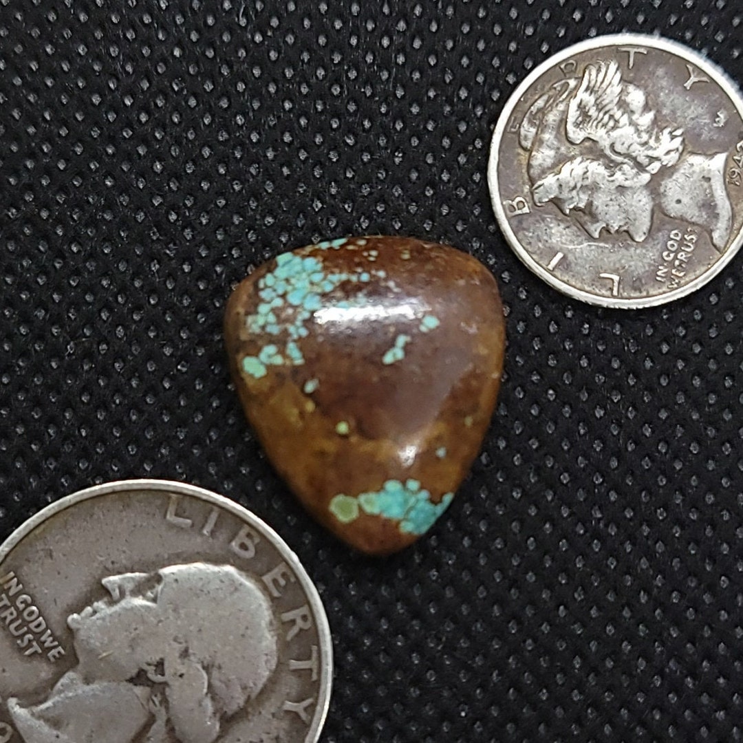 Number 8 Spiderweb Turquoise Cabochon: Nevada Gemstone (16 Carats) - Etsy