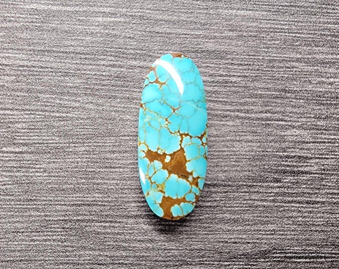 Number 8 Turquoise Cabochon | Classic American Turquoise - Etsy