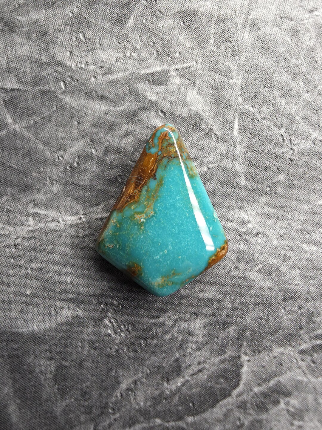 Rare Vintage Evans Turquoise Cabochon | Baja Mexico Turquoise | 1970s ...