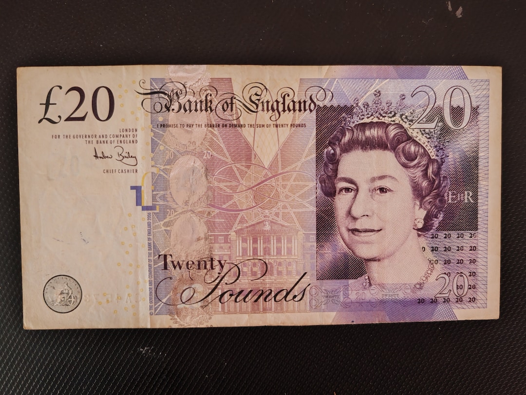 2006 Great Britain England 20 UK Pound Sterling Banknote - Etsy