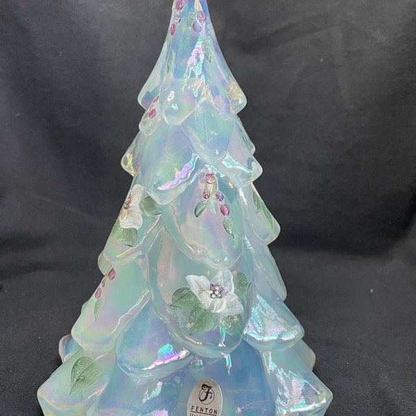 Fenton Glass Christmas Tree - Etsy