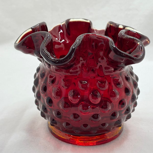 Fenton Ruby - Etsy