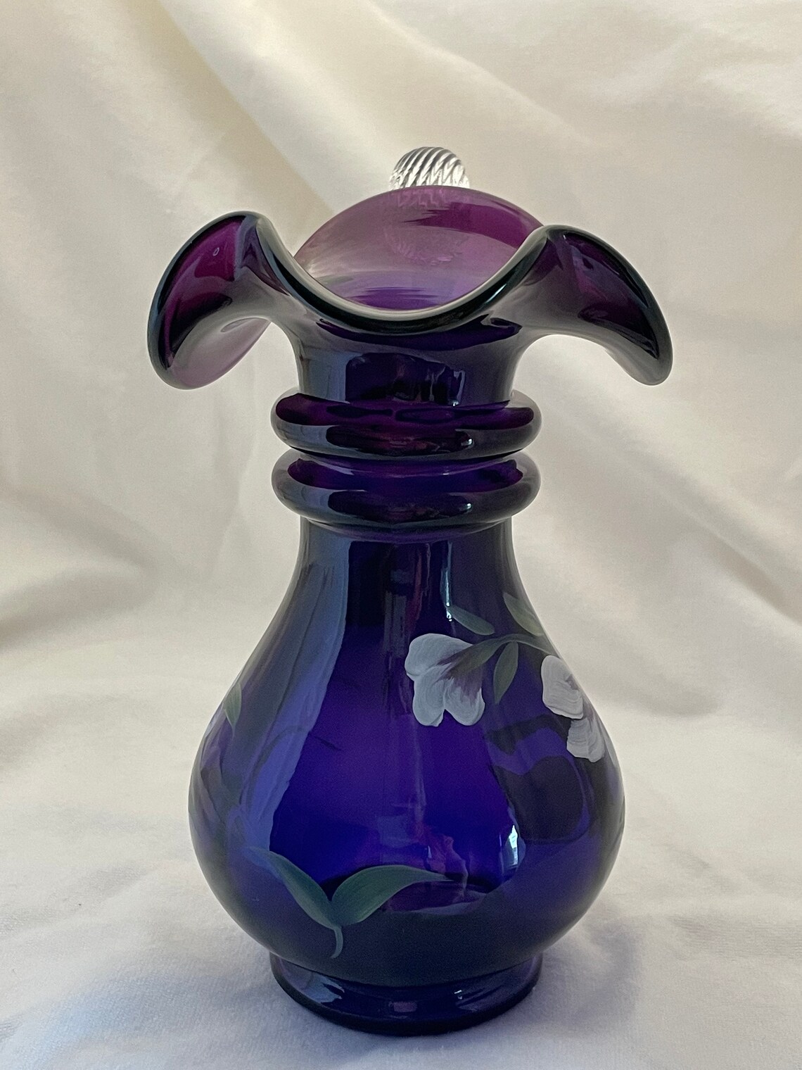 Fenton Glass Messenger Exclusive 2001 Royal Purple | Etsy