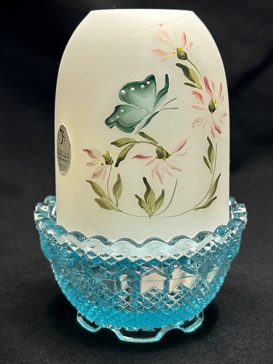 Fenton Art Glass Fairy Light - Etsy