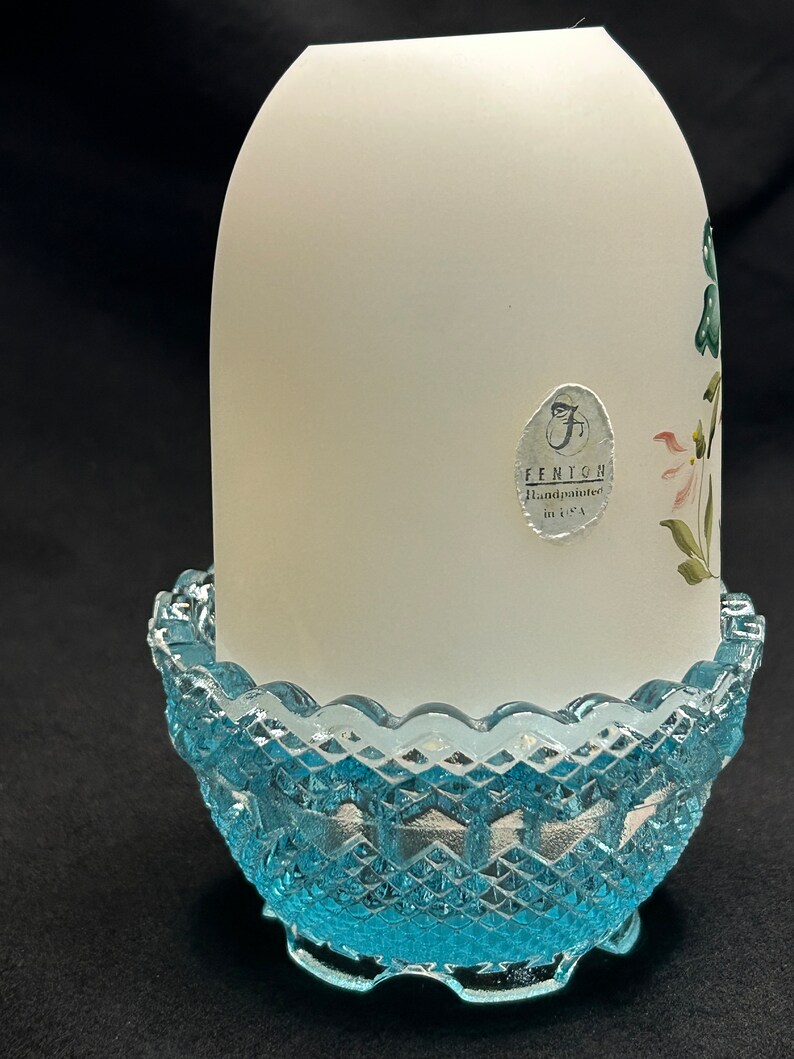Fenton Art Glass Fairy Light - Etsy