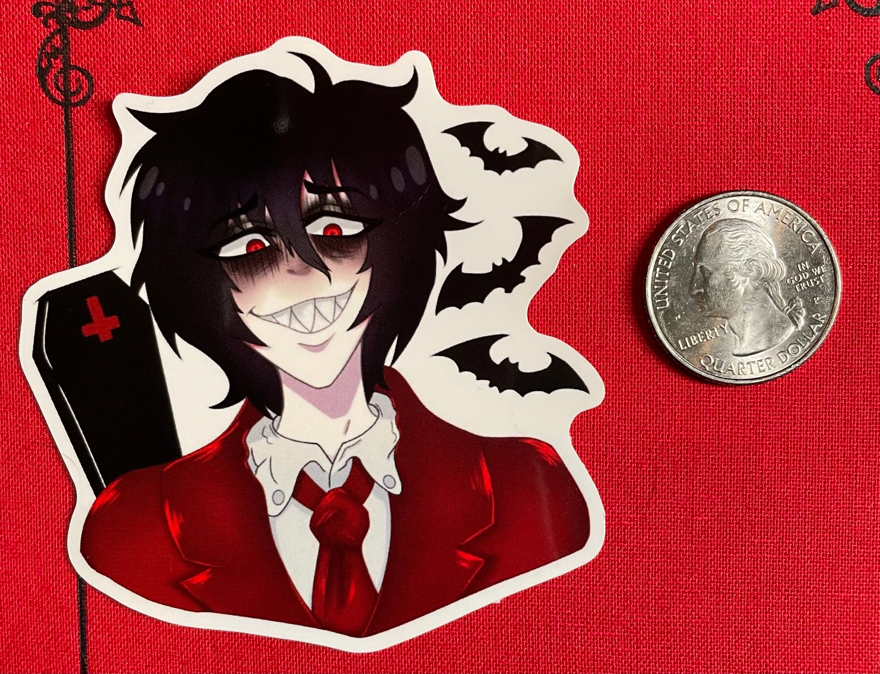 Hellsing Alucard Vinyl Sticker 2.9 X 3 - Etsy