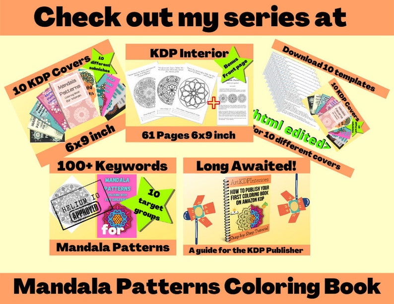 Activity Book Interiors | 10 Sudoku | Ready to Use for Amazon KDP | 8 ...