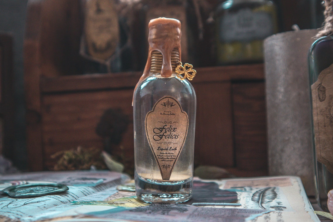 Felix Felicis Liquid Luck Potion Label, Digital Download PDF - Etsy