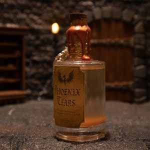 Phoenix Tears, Colour-changing Potion, Handmade Replica Bottle ...