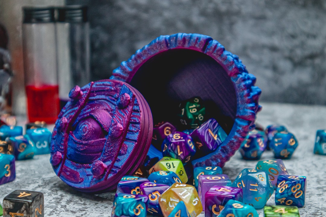 Mimic Dice Box Storage Box Dungeons and Dragons Monster DM Gift TTRPG ...