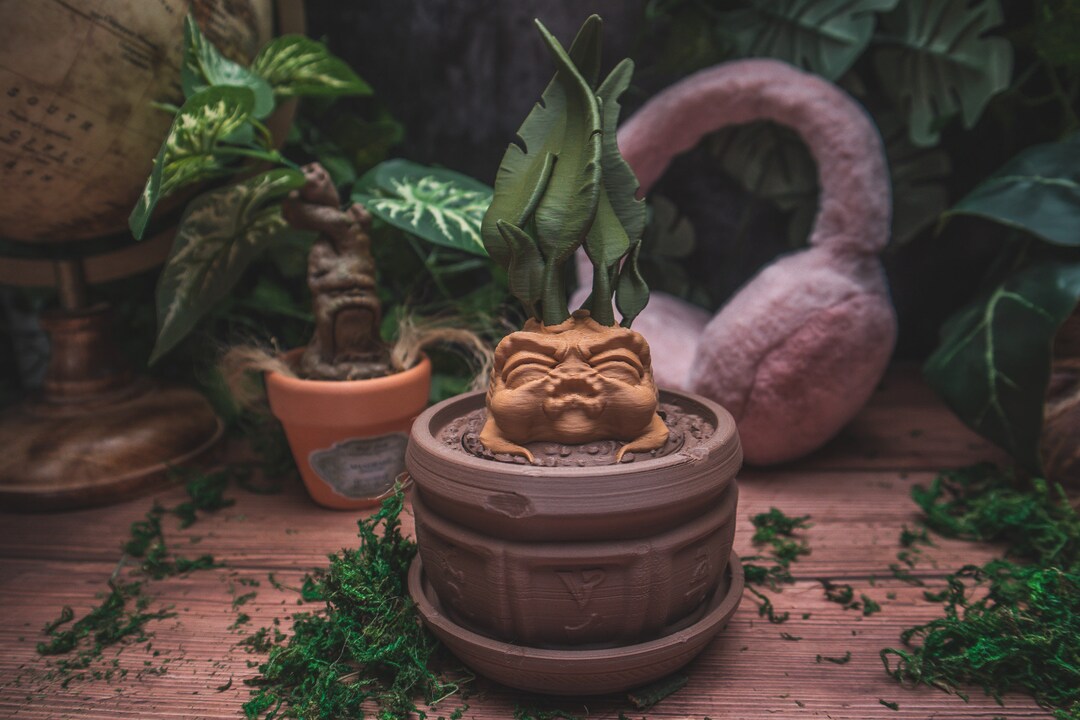 Mandrake Plant Pot Container Multifunctional Herbology Wizard Magical ...